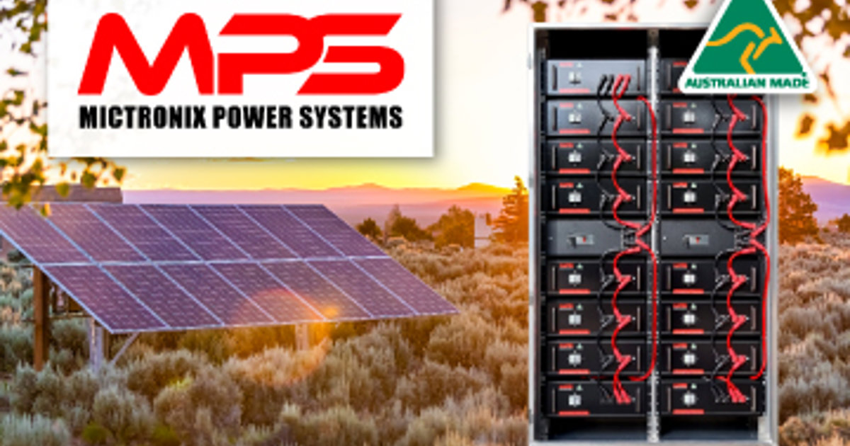 Introducing MPS – Australian Made Energy Storage Batteries | R&J Batteries